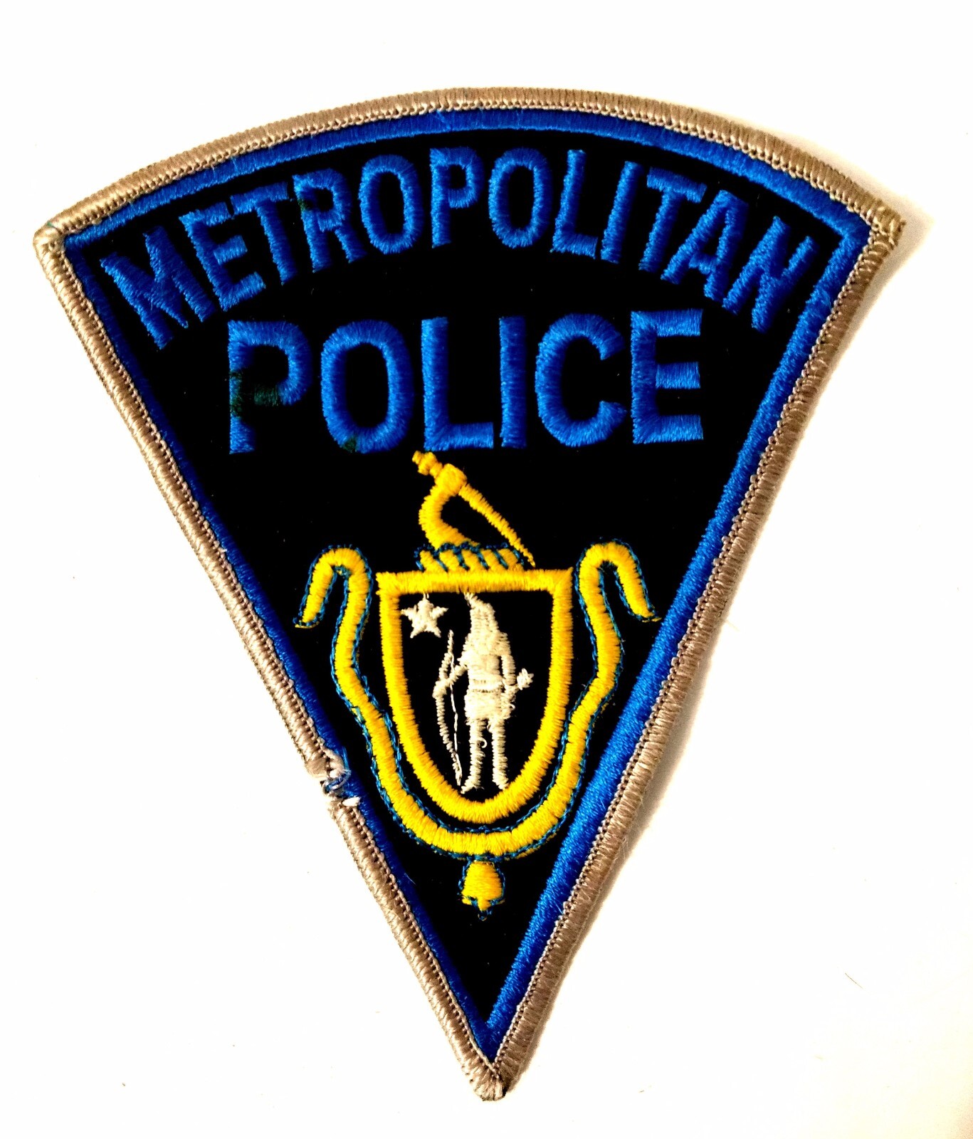 Super RARE & Obsolete MDC Boston Metropolitan Police Dept. Patch 1985 ...