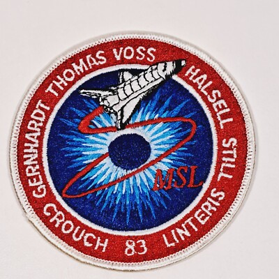 NASA Space Shuttle COLUMBIA STS-83 Voss Thomas Crouch Linteris 4" Mission Patch | eBay
