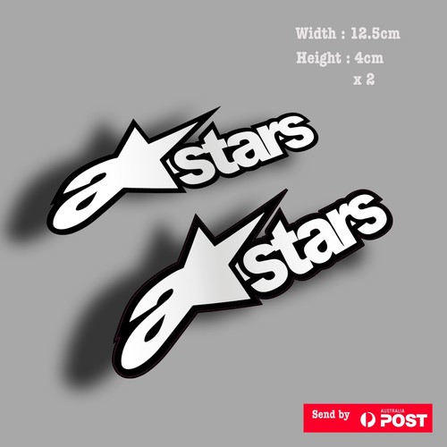ALPINESTARS x2 Laptop , Car Decal Sticker | eBay Australia