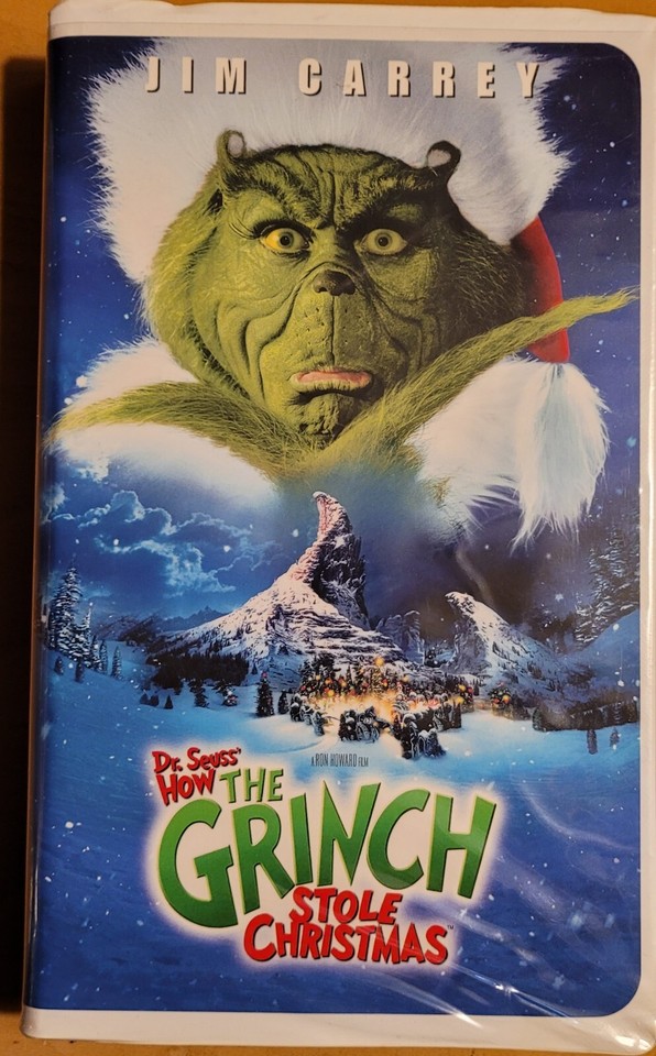5x Christmas VHS lot: Grinch, Rudolph, Santa Claus Is, Night Before ...