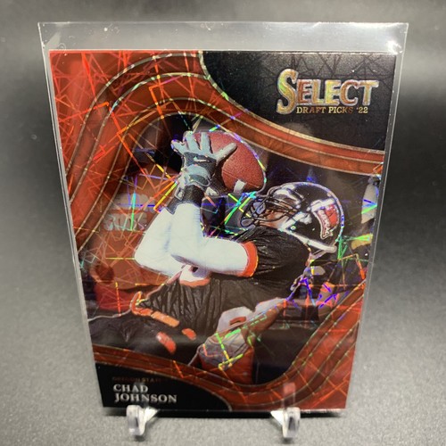 2022 Select Draft Picks #164 Chad Johnson Red Lazer Prizm Field Level ...