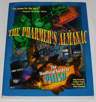 PHARMER'S ALMANAC Vol. 5 (1998) Softcover PHISH Trey Anastasio GRATEFUL ...