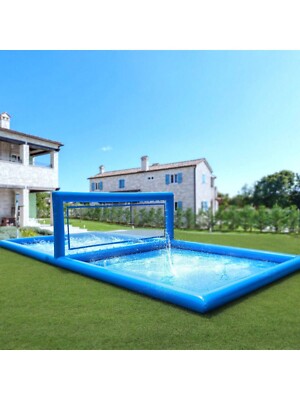 33ft Inflatable Volleyball Court Outdoor Water Volleyball Pool For ...