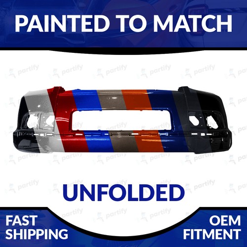 NEW Painted 2010-2013 Toyota 4Runner Unfolded Front Bumper W/ Chrome ...