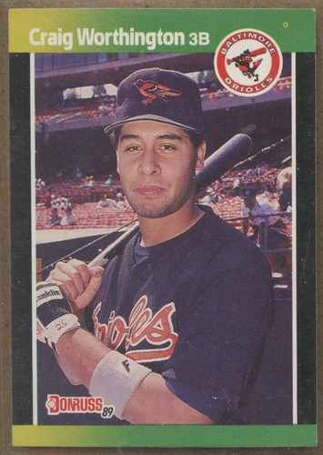 1989 Donruss Baseball's Best #282 Craig Worthington Baltimore Orioles ...