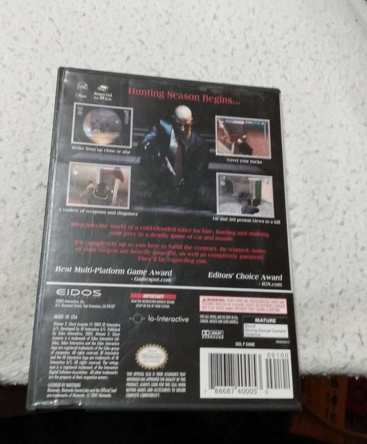 Hitman 2: Silent Assassin (Nintendo GameCube, 2003) for sale online | eBay