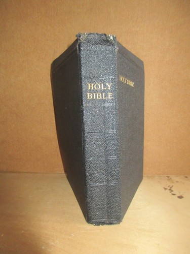 Holy Bible King James version, gilt page edges, yapp, illustrated ...