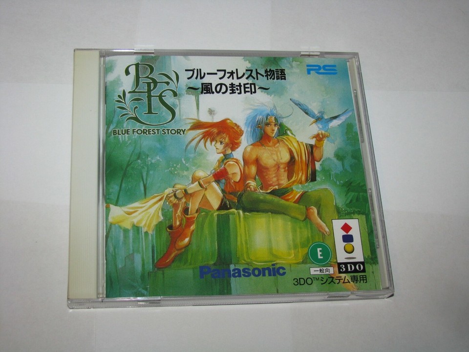 Blue Forest Story Kaze no Fuuin 3DO Japan import + item list US Seller ...