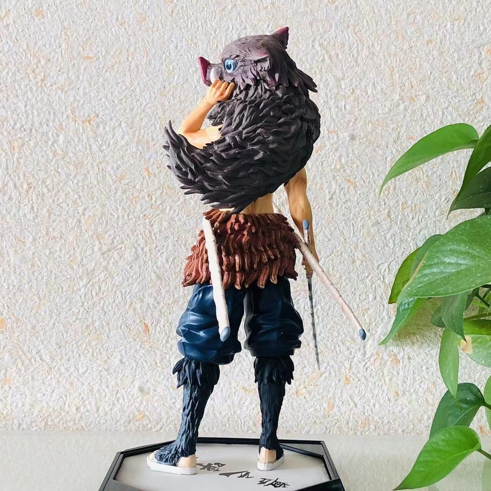 Inosuke Anime Action Figure Statue Collection Demon Slayer Gift Large ...