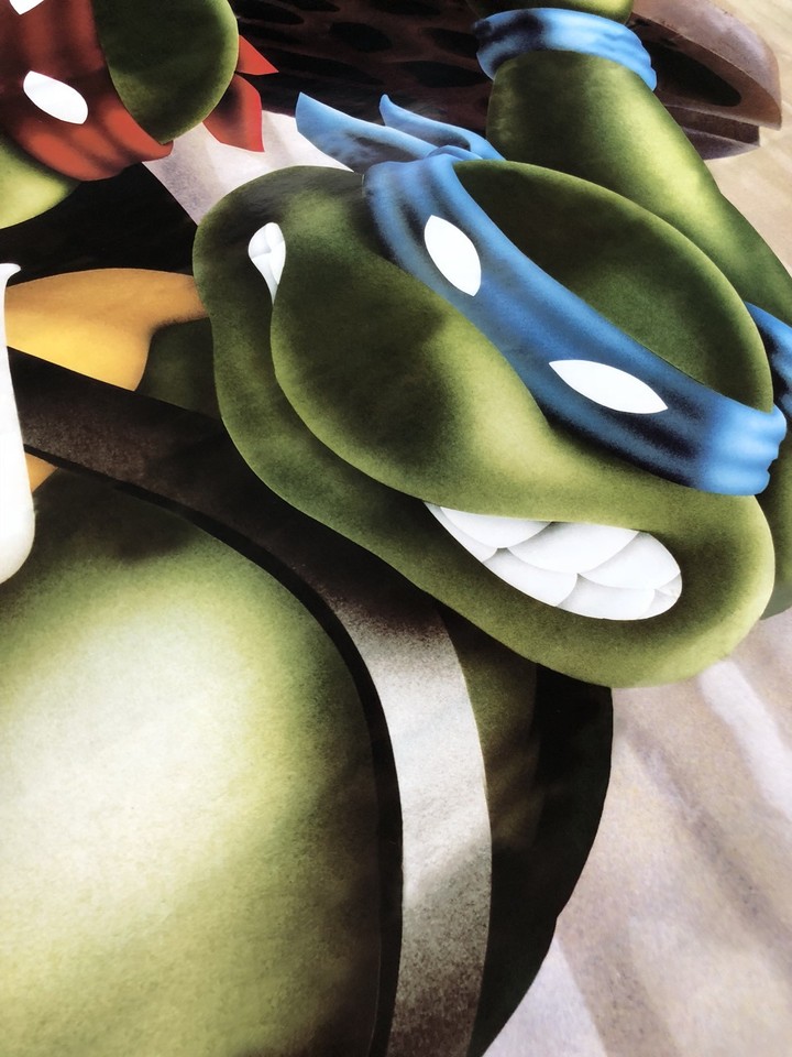 Teenage Mutant Ninja Turtles Arcade Side Art Artwork Overlay TMNT CPO ...