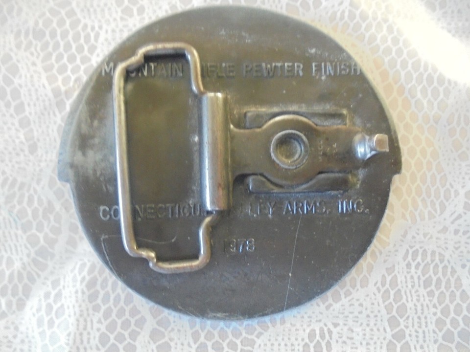 VTG1978 Connecticut Valley Arms Inc Mountain Rifle Pewter Finish Belt ...