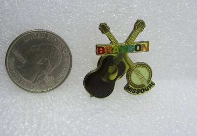 Branson Missouri Guitar & Banjo Pin | eBay