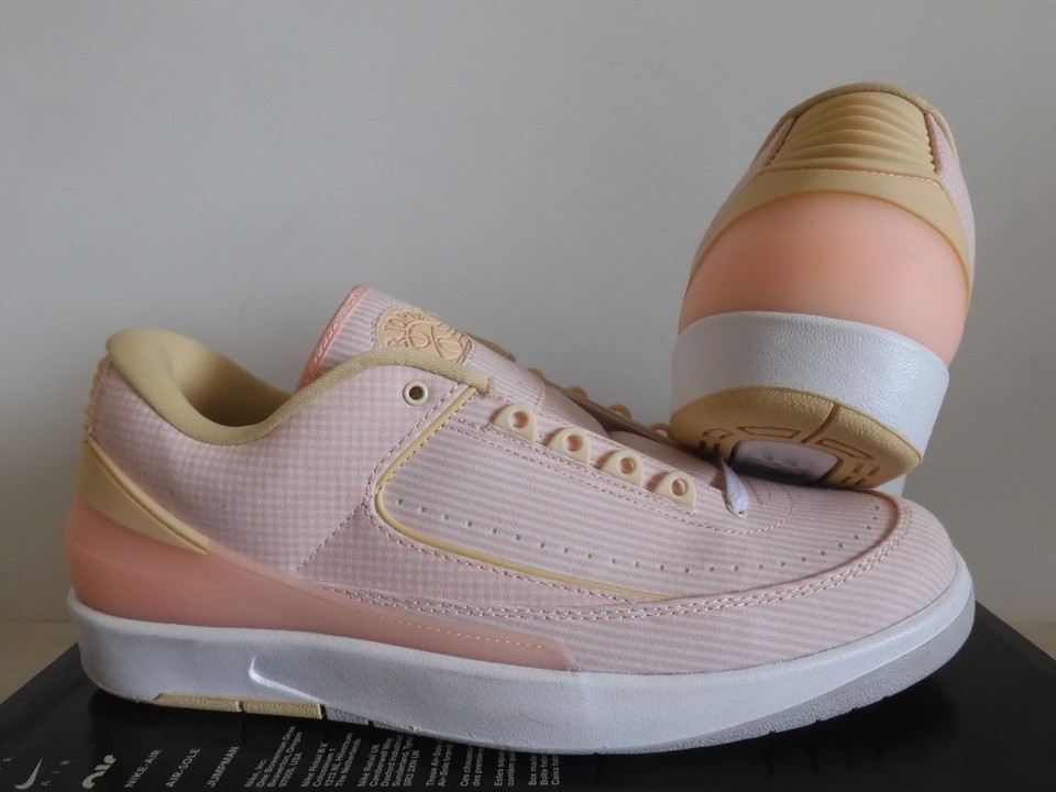 Nike Air Jordan 2 Retro Low Atmosphere Pink-Pale Vanilla Mens Sz 12 ...