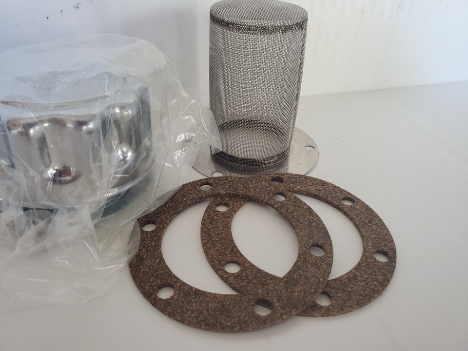 CHROME FILLER-STRAINER BREATHER CAP ASSEMBLY PART #TFA005715 | eBay