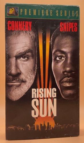 Rising Sun VHS 1993 Sean Connery Wesley Snipes **Buy 2 Get 1 Free ...