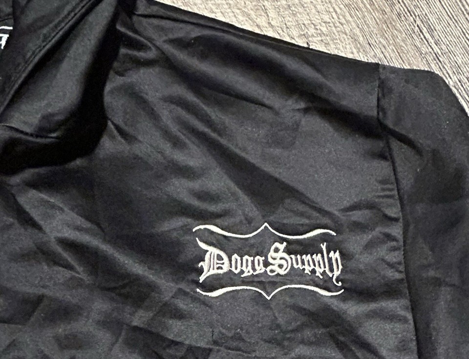 Dogg Supply Snoop Mens Poly Satin Robe Medium Costume Hugh Hefner ...