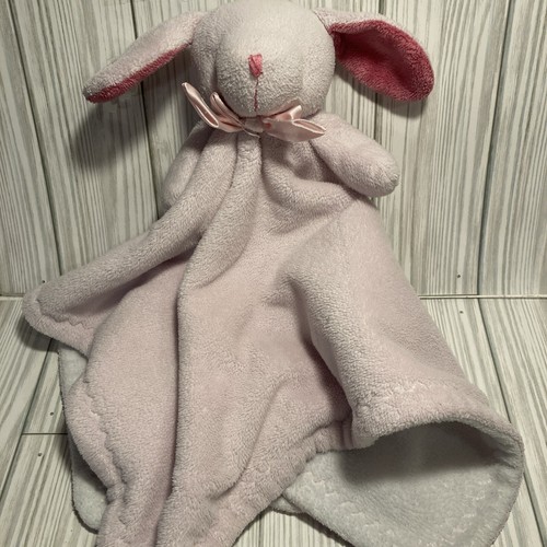 Baby Baby Pink Bunny Rabbit Security Blanket Lovie Lovey RARE | eBay