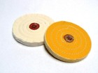 POLISHING BUFFS FINEX MUSLIN WHITE & YELLOW WHEELS 6"X50 Ply BUFFING ...