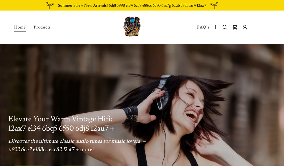 2 NOS DGetter NEC Nippon Japan ~ 12AT7 ECC81 PreampAudio ~ HolyGrail ...