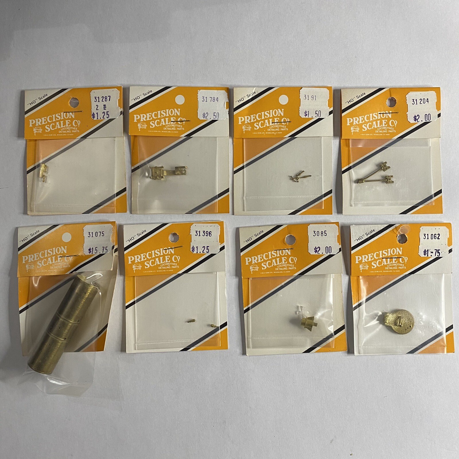 Precision Scale Company Ho Scale Locomotives Detailing Parts Mixed Lot ...