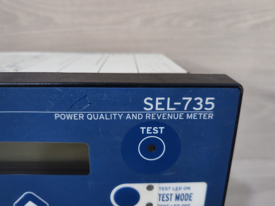 SEL-735 0735AX00943FXXXXXX16111XX POWER QUALITY & REVENUE METER | eBay