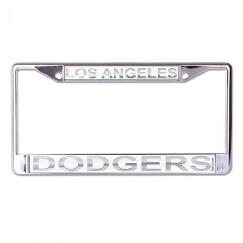 LOS ANGELES DODGERS METAL LICENSE PLATE FRAME MLB LICENSED & OFFICIAL ...