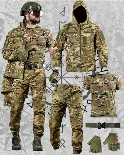 Summer tactical suit set 5 in 1 Multicam | eBay