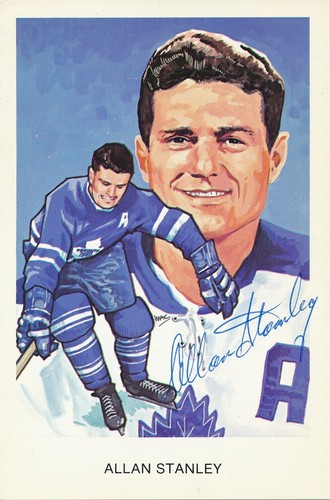 Allan Stanley Toronto Maple Leafs NHL HOF Postcard 145340 | eBay