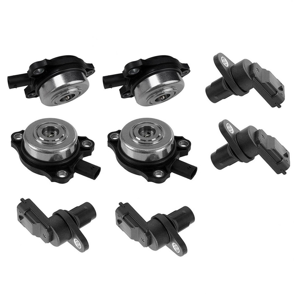 4x Camshaft Position Sensor & Adjuster Magnet for Mercedes W164 W209 ...