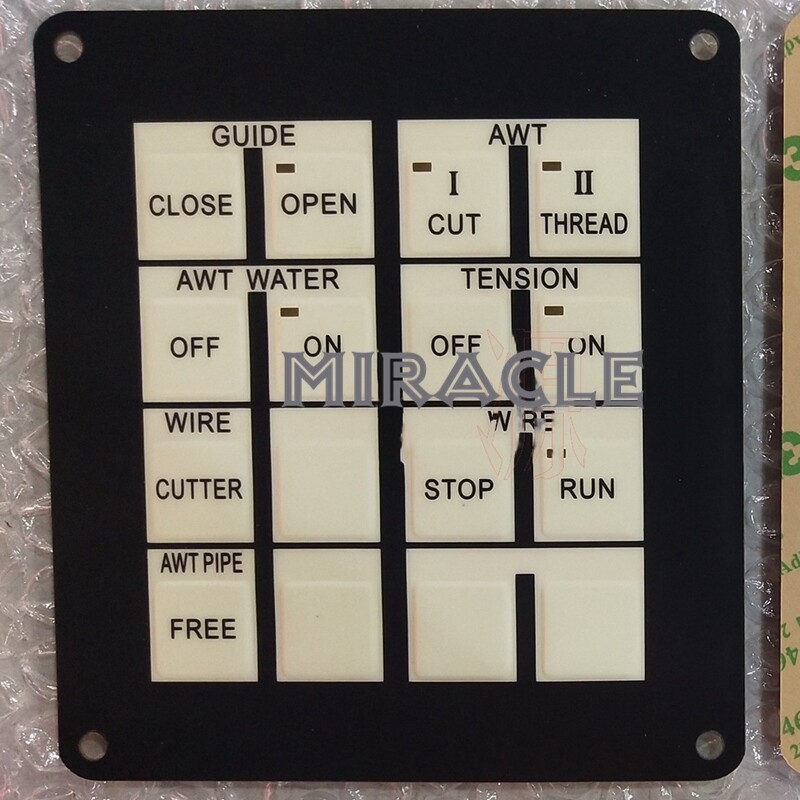 Membrane Keypad For Sodick Wire EDM Machine Hand Control Box Key Button ...