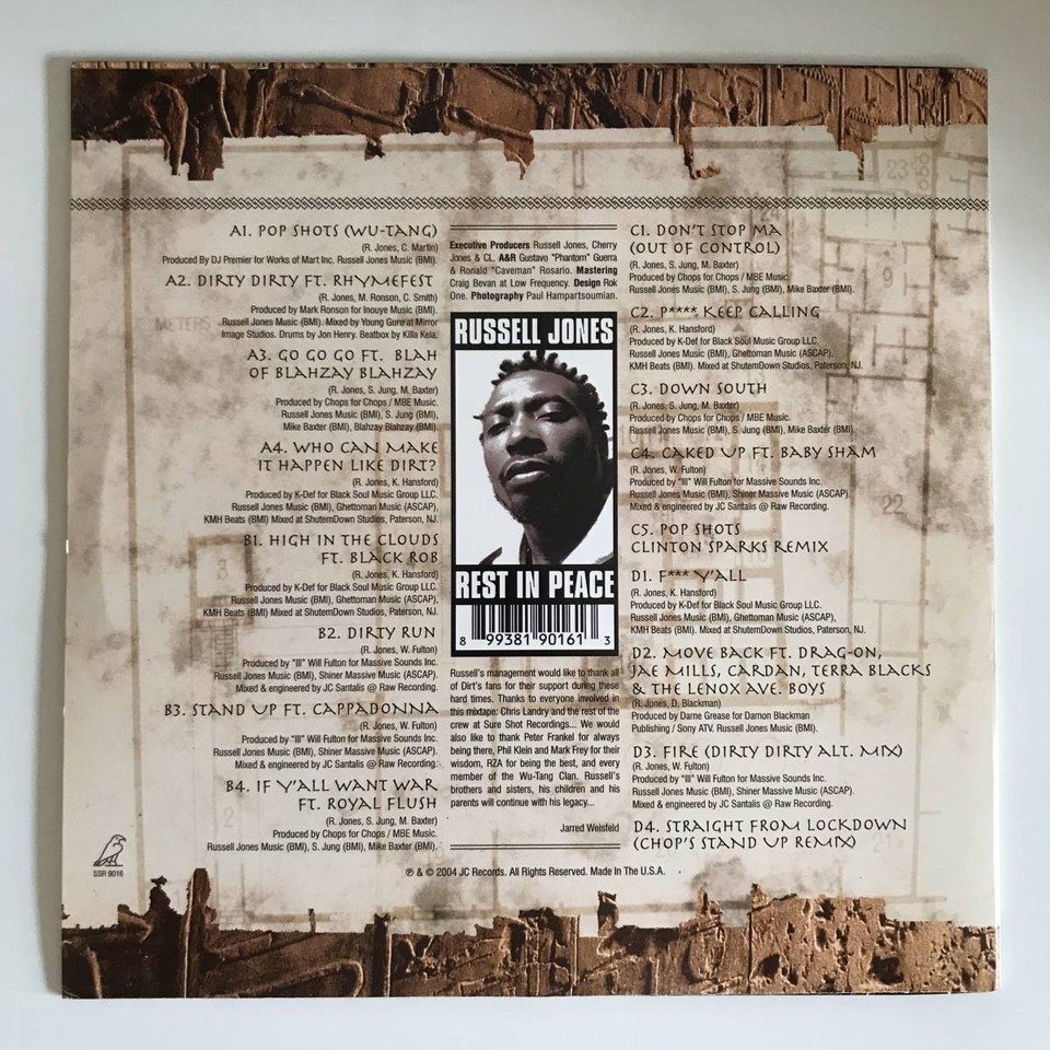 Ol' Dirty Bastard - Osirus The Official Mixtape Us 2Lp | eBay