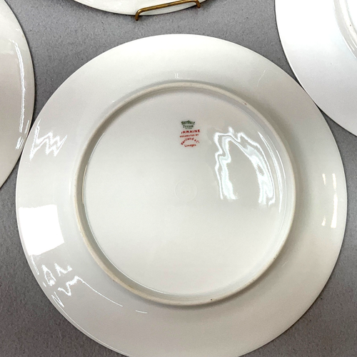 Haviland Limoges Floral Dinner Plates Lorraine Pattern France Set of 4 ...