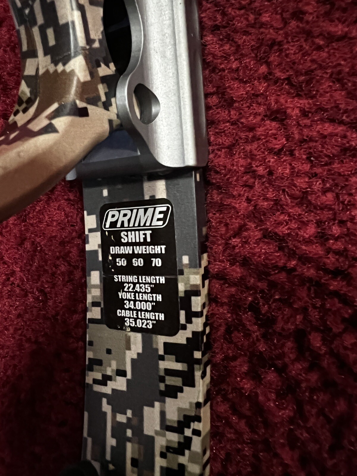 Prime Shift Compound Bow (Ready To Hunt). Comes With Everything Needed ...