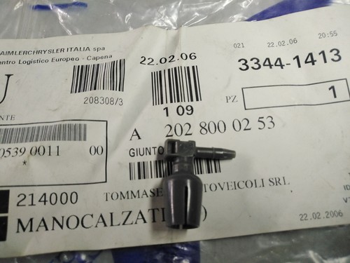 A2028000253 Vacuum Hose Pipe Line Barb Connector Joint NEW ORIGINAL ...