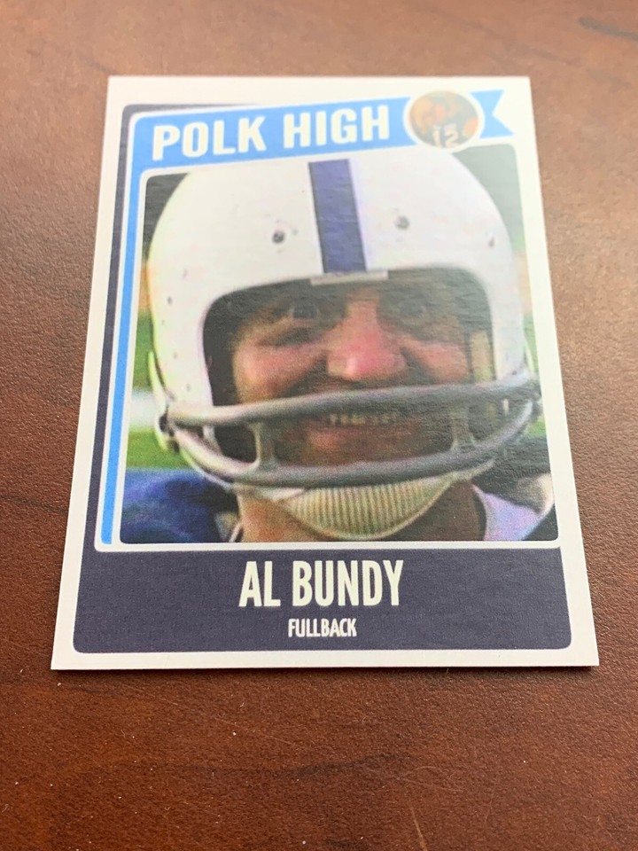 Al Bundy Polk High Football Card | eBay