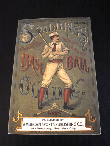 1897 Spalding's Official Baseball Guide - Reprint | eBay
