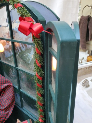 Holiday Creations Animated Storyteller SANTA Musical Window Scene 1996 ...