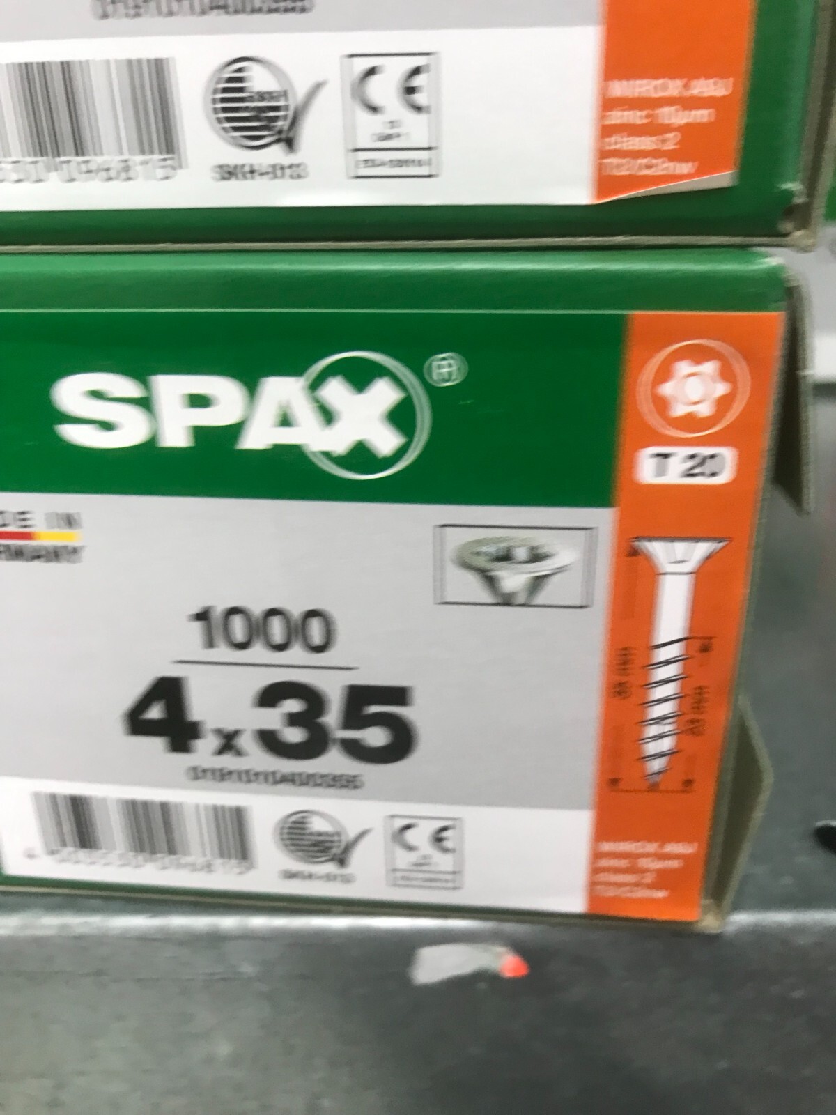 SPAX ®Wirox verz. Original ABC T-Star Plus Senkkopf, Torx ...