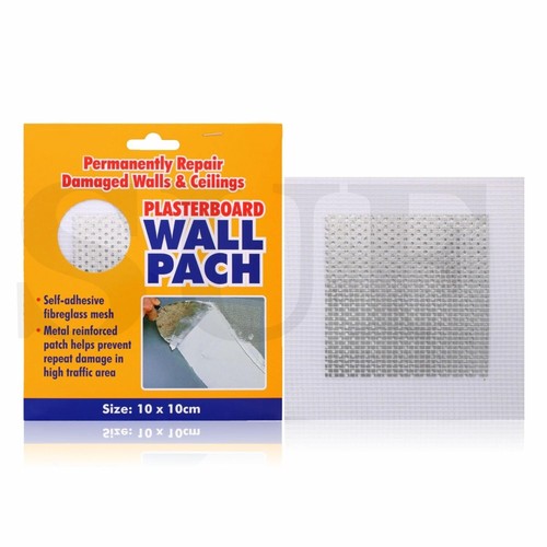 Plasterboard Wall Patch Permanently Repairs Holes Damaged Walls ...