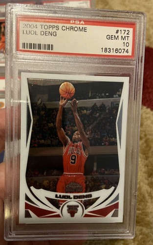 2004 Topps Chrome #172 Luol Deng Psa 10 Rookie Card | eBay