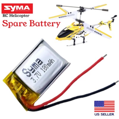 3.7v 180mAh Replacement Battery For Syma RC Mini Indoor Helicopters 1 ...
