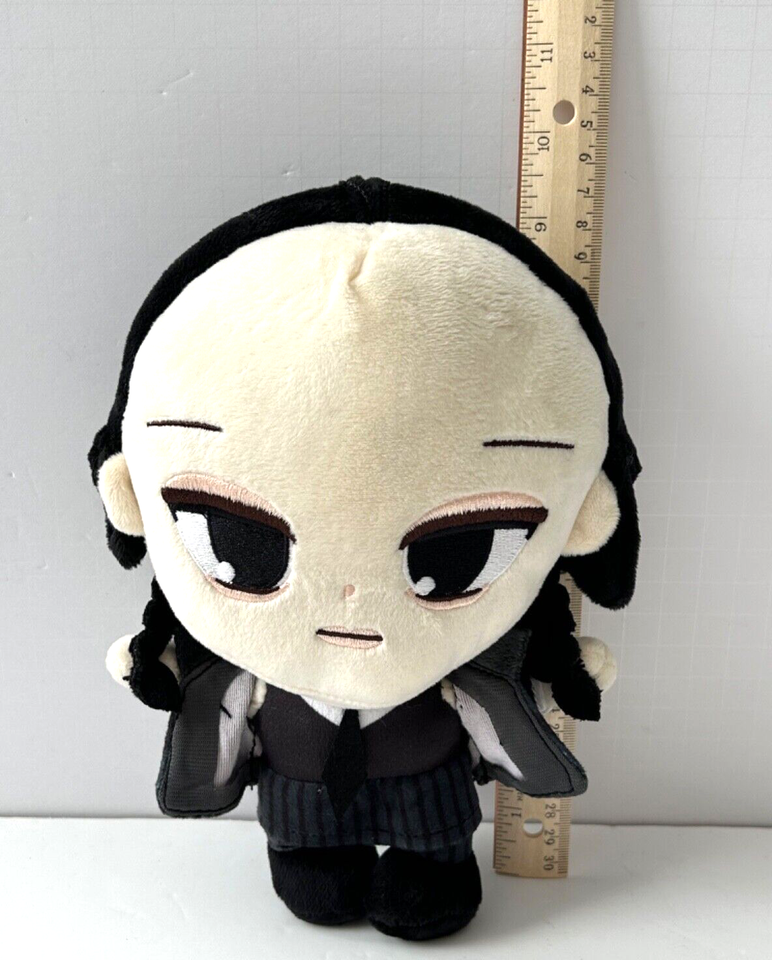 Wednesday Addams Plush Toy, Addams Family Stuffed Doll Wednesday Addam ...