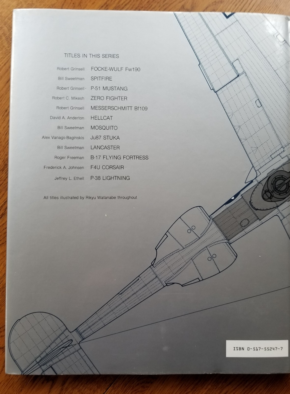 P-38 Lightning, by Jeffrey Ethell/Illustrations by Rikyu Watanabe 1st ...