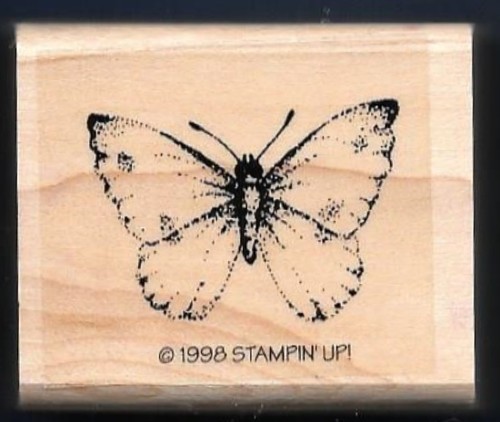 MOTH PATTERN WINGS Insect Entomology Gift Tag Stampin Up! BUGS SLUG ...