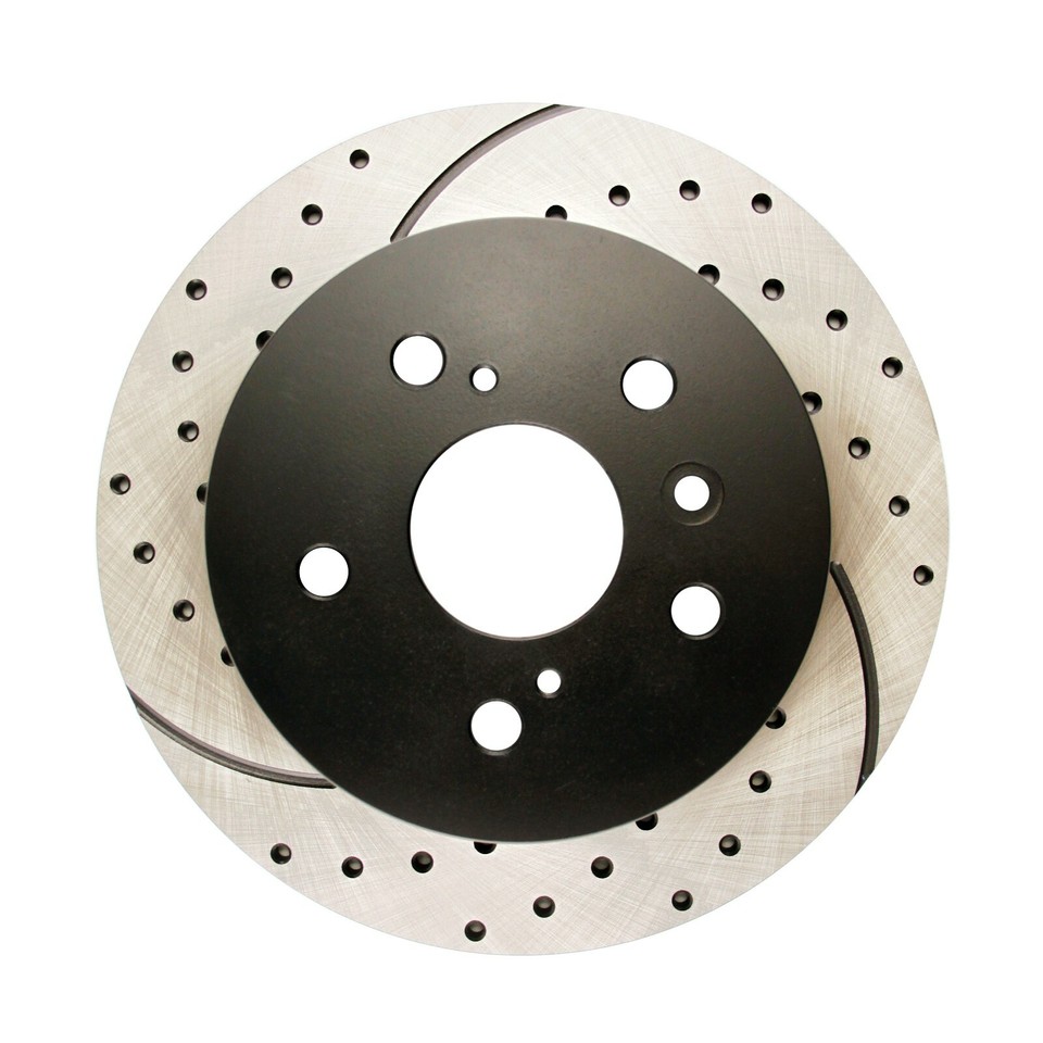 Fits for 2012 2013 2014-2016 Toyota Camry Rear Brake Rotors and Ceramic ...