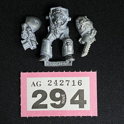 Terminator Mit Storm Bolter Chainfist Raum Marine Metall Warhammer ...