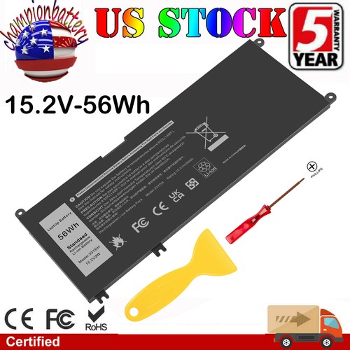 33YDH Battery for Dell Latitude 3380 3480 3490 3580 3590 Inspiron 7577 ...