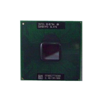 Intel Core 2 Duo T8300 2.4 GHz SLAYQ Dual-Core Socket 478/N Laptop CPU ...