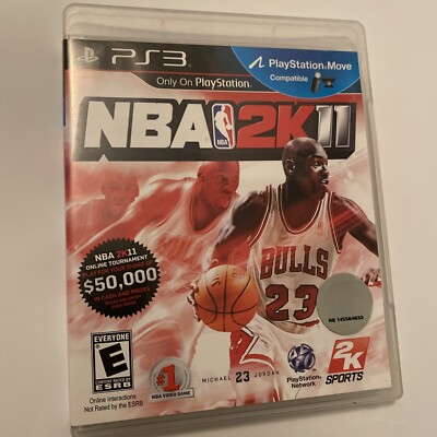 NBA 2K11 Basketball Michael Jordan 23 Playstation 3 PS3 Game Complete ...