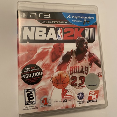 NBA 2K11 Basketball Michael Jordan 23 Playstation 3 PS3 Game Complete ...